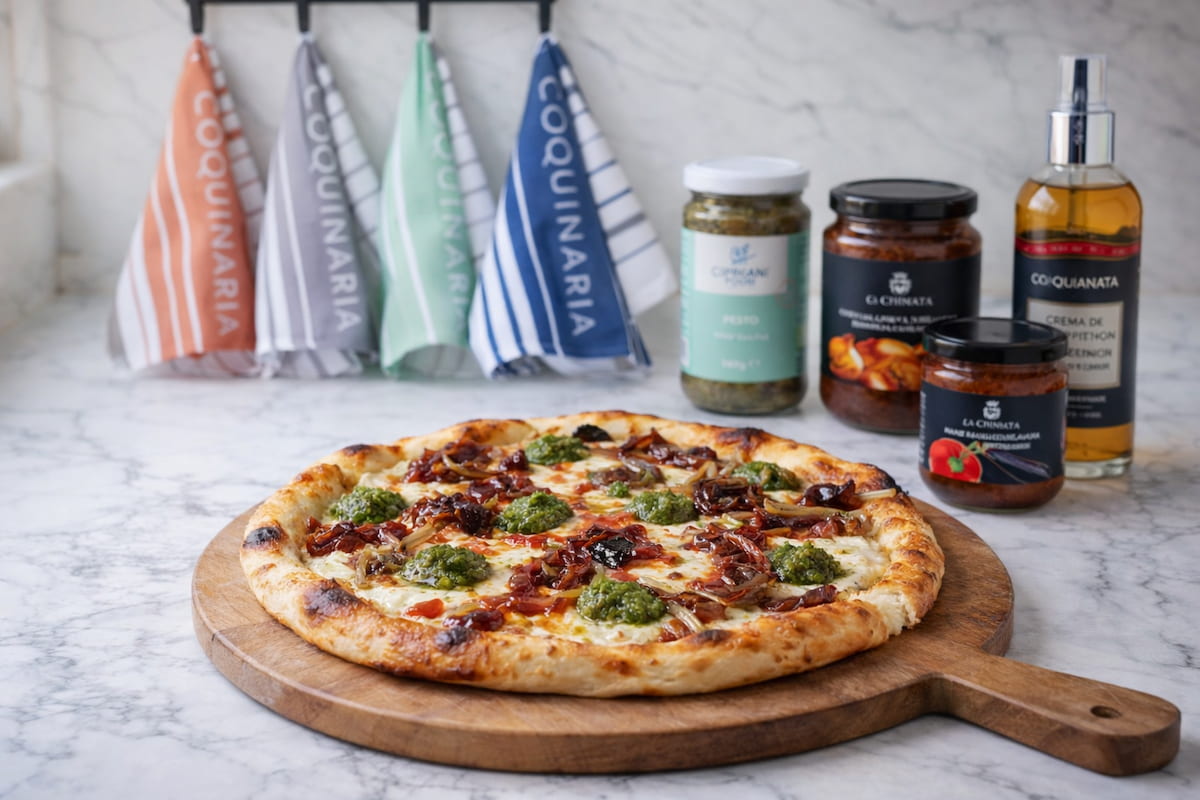 Receta de pizza gourmet casera – Kitchen Center