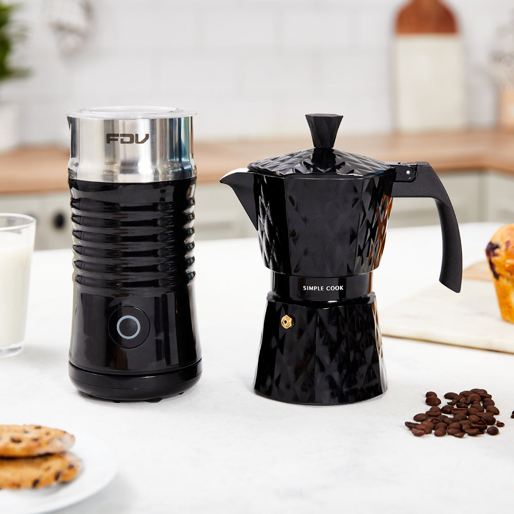 Kit Cafetera Roma Italiana + Espumador – Kitchen Center