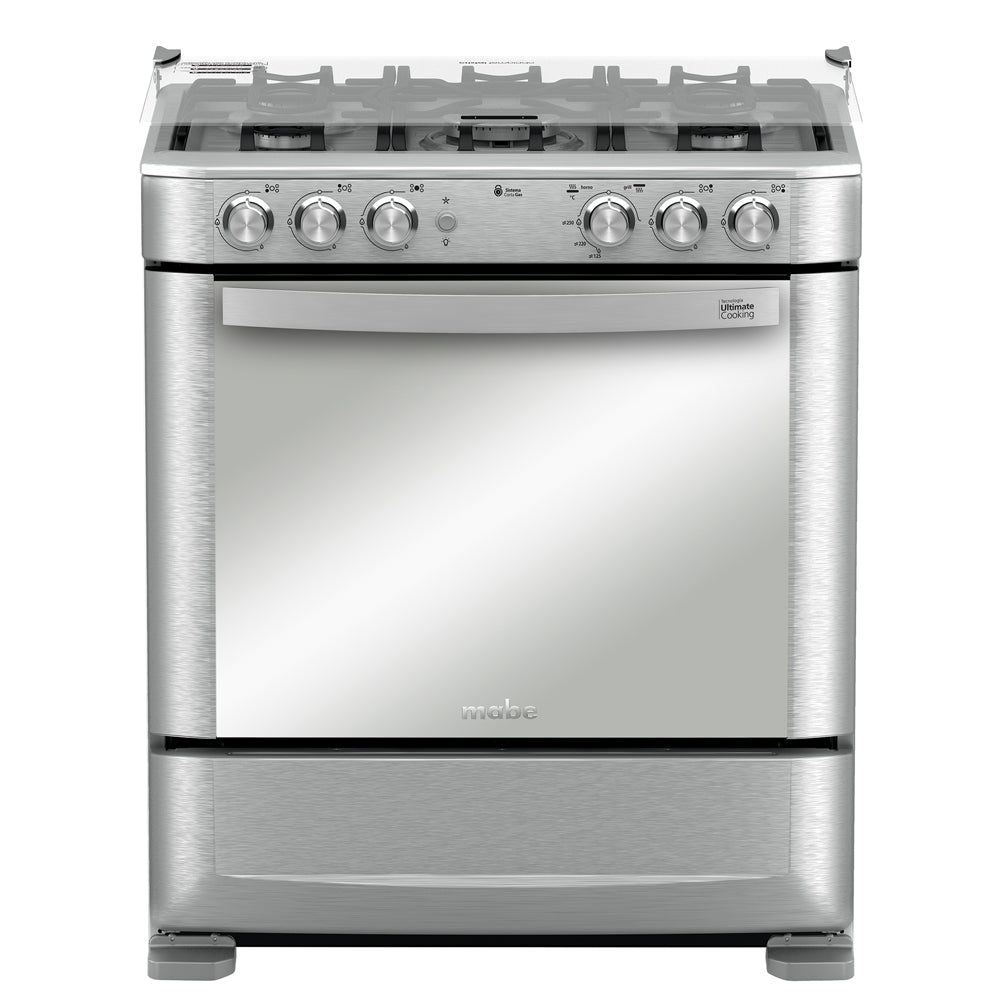 Cocina A Gas 5 Quemadores ANDES7650FX1 Mabe – Kitchen Center