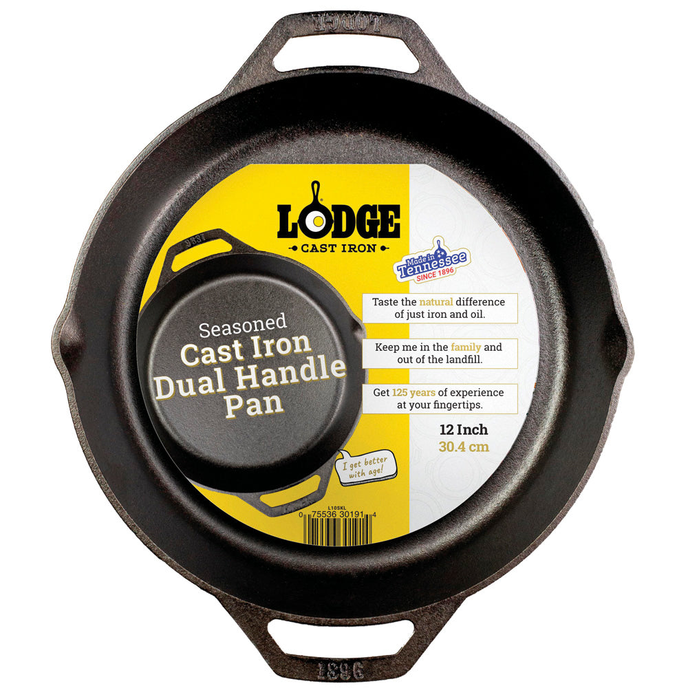 Sartén Doble Asa Hierro Fundido Lodge Cast Iron – Kitchen Center