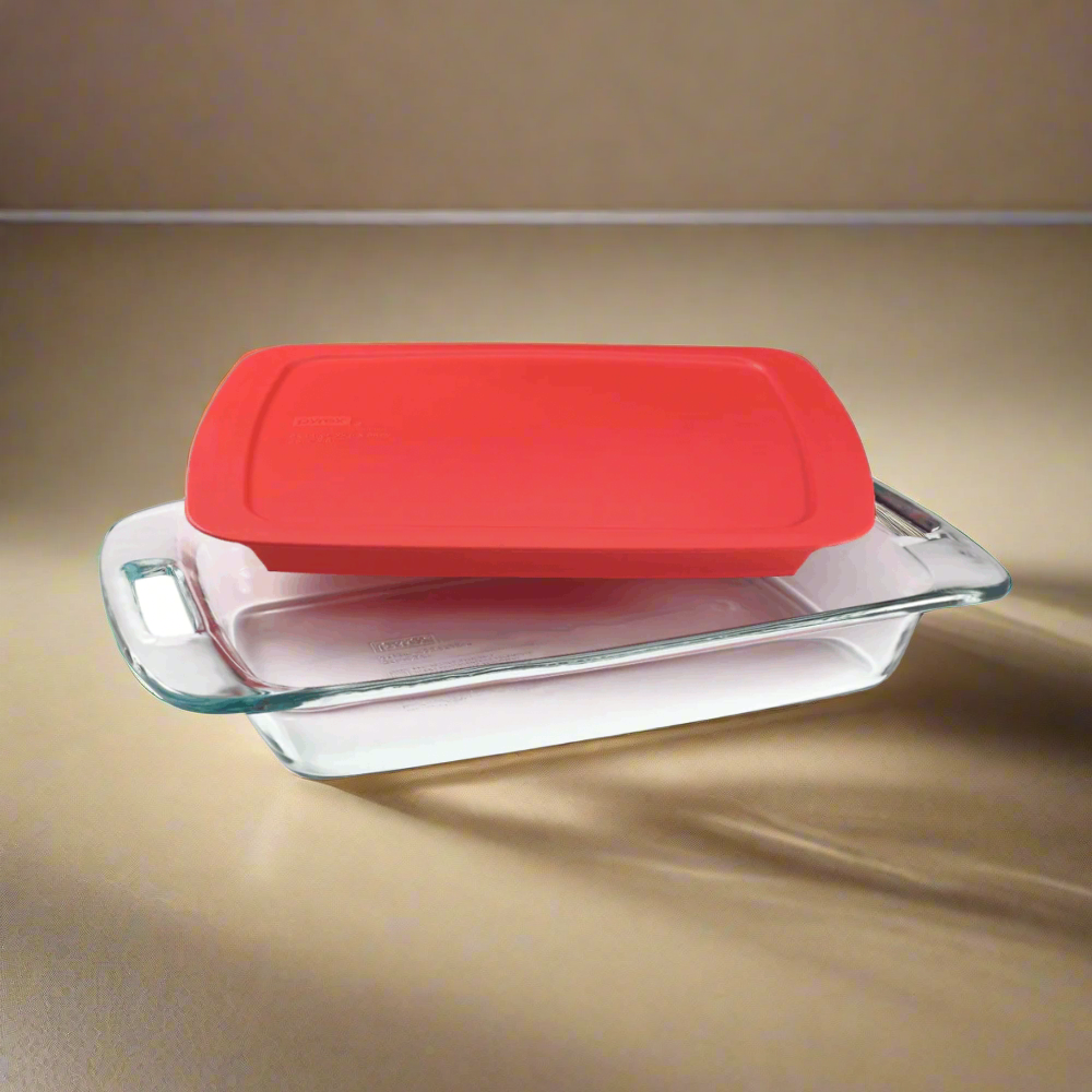 Contenedor Rectangular Con Asas Y Tapa 2.8 Lts Pyrex – Kitchen Center