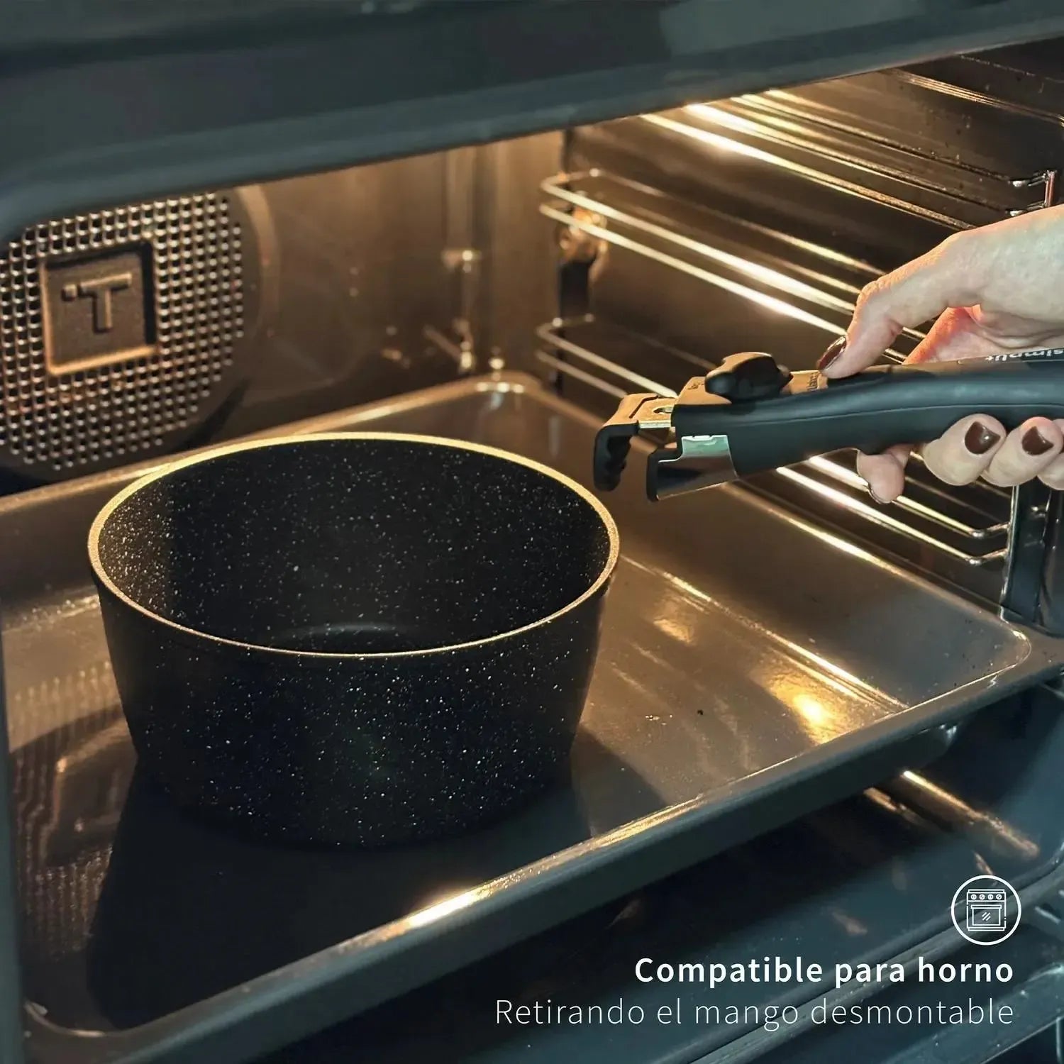 Batería de Cocina Antiadherente Oxford Granito 15pcs Simplit – Kitchen Center