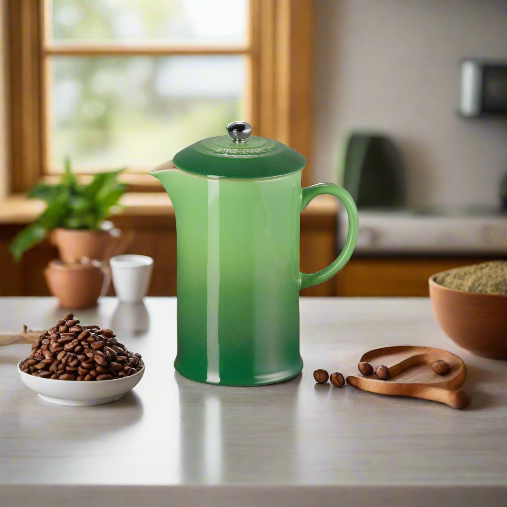 Cafetera Con Prensa Bamboo 1 Lt Le Creuset – Kitchen Center