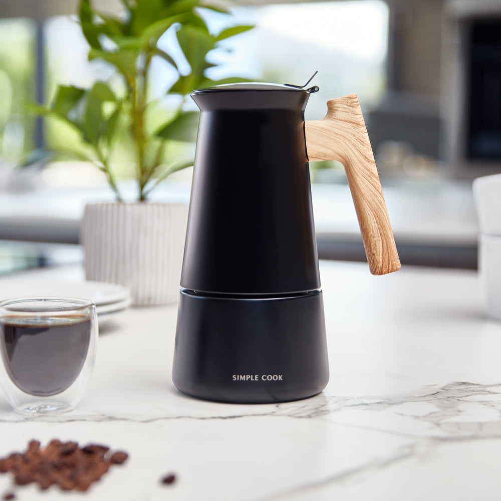 ☕ Cafetera Italiana Greca 6 Tazas Simple Cook - Oferta — Descuentos Rata