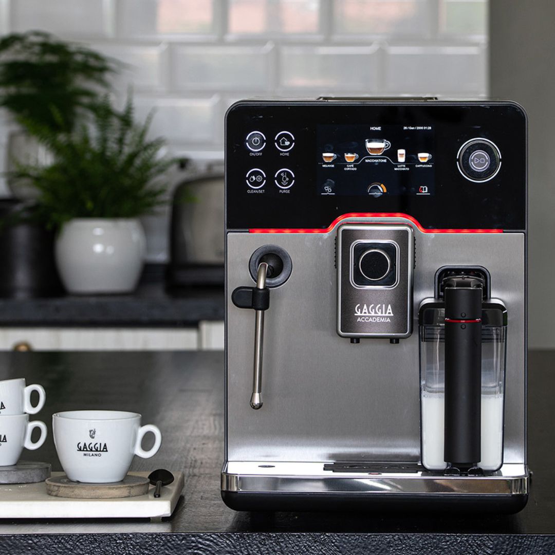 Cafetera Automática Accademia Steel Gaggia Milano – Kitchen Center