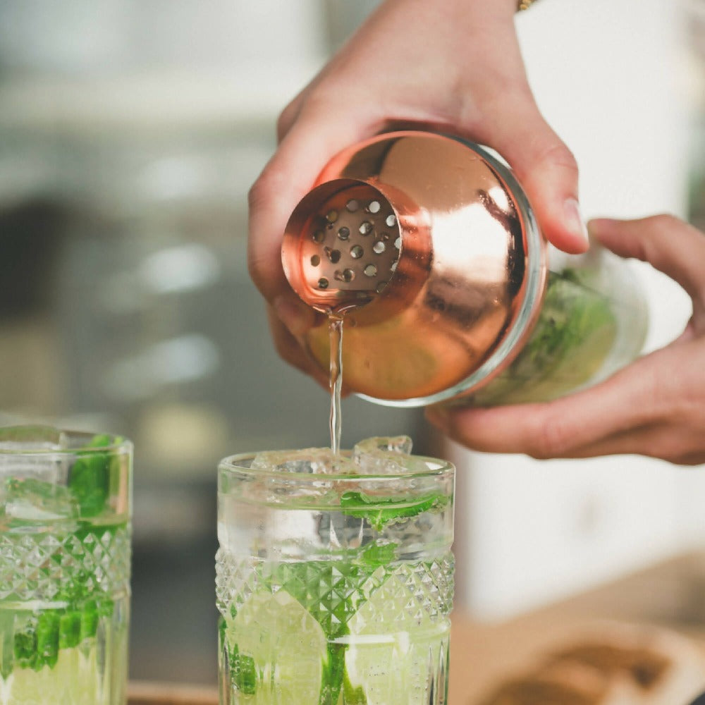 Coctelera Copper Vidrio – Kitchen Center