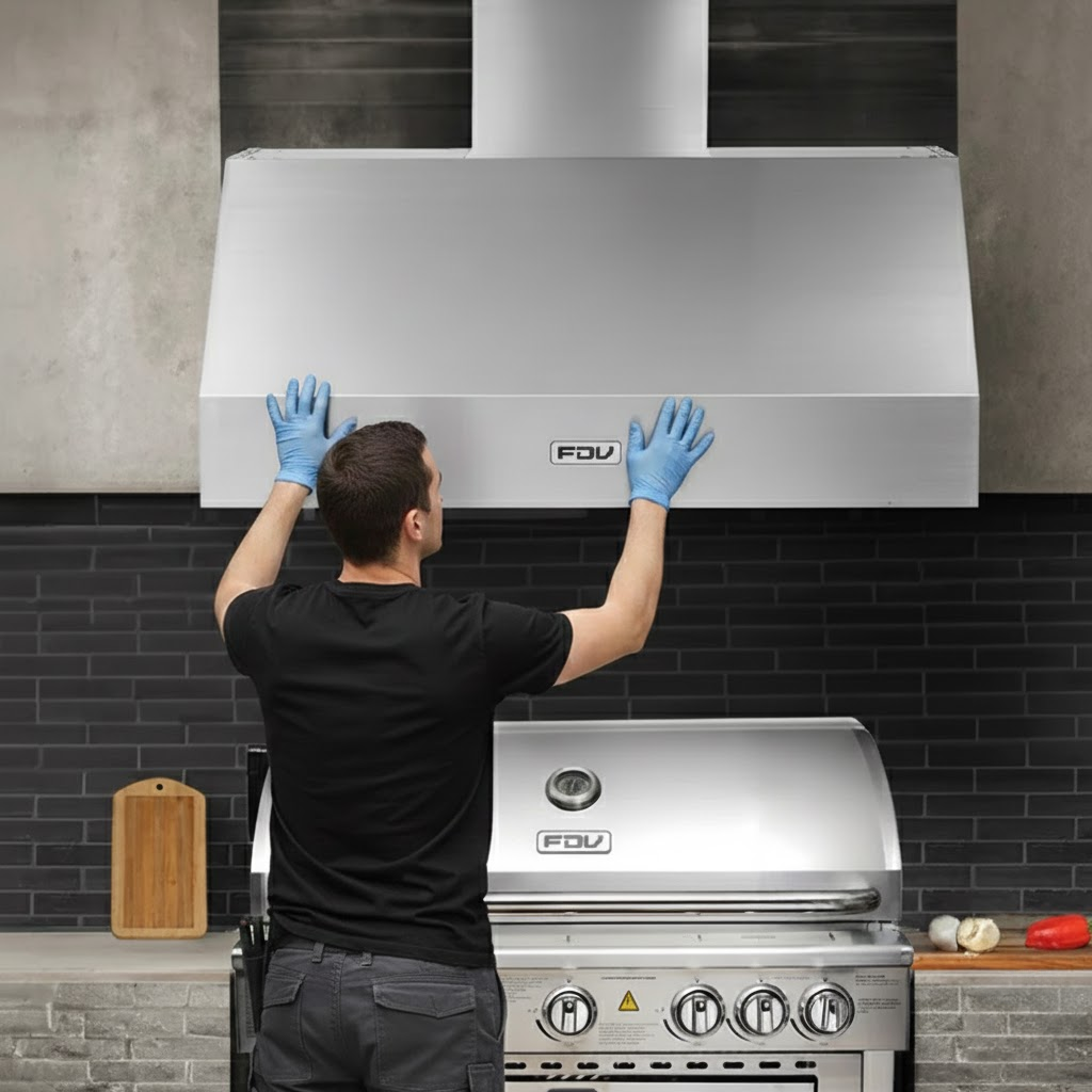 Instalación Campanas Decorativa FDV, Kubli, Smeg – Kitchen Center