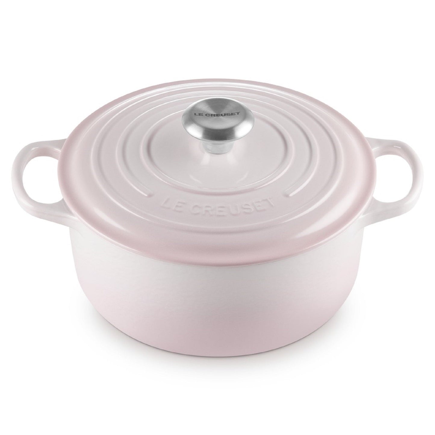 Olla Redonda 24cm Hierro Fundido Shell Pink – Kitchen Center