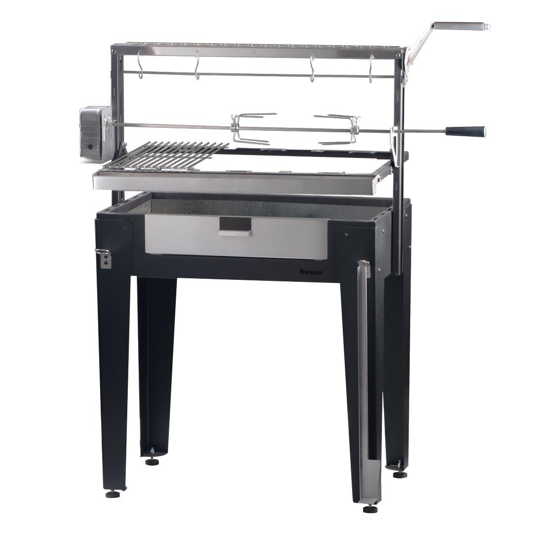 Pack Parrilla Maitén + Spiedo Hibrido 90 Cms Bosca | Kitchen Center