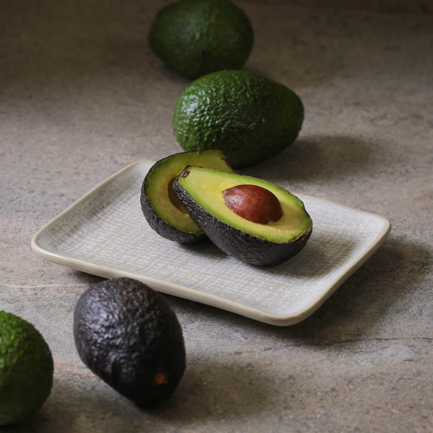 Set 4 Platos Rectangulares Juta P 18 x 14 Cm Aires Deco Home – Kitchen ...