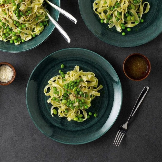 Plato Stonecast Verde Azulado 28 Cms Churchill – Kitchen Center