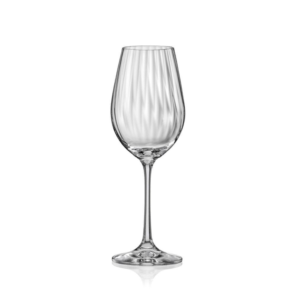 Set 6 Copas Vino Waterfall 350 Ml Bohemia – Kitchen Center