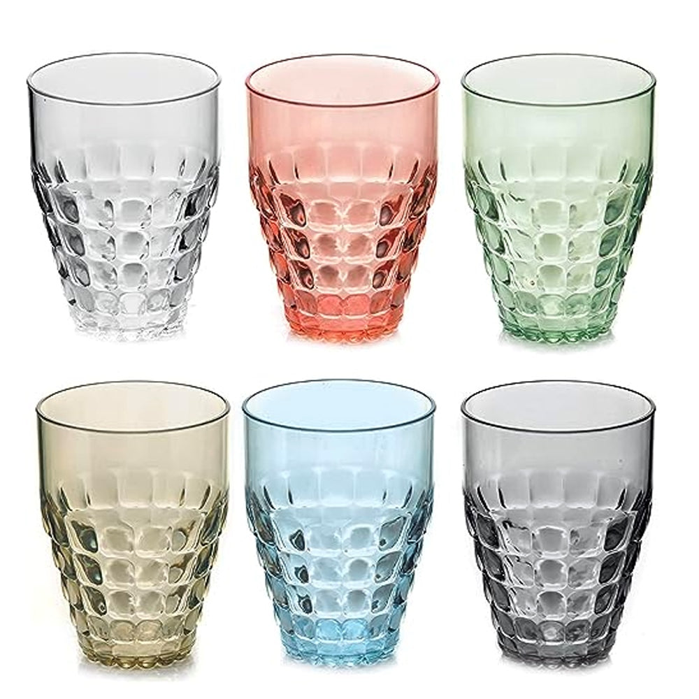 Set 6 Vasos Altos Tiffany Color Guzzini – Kitchen Center
