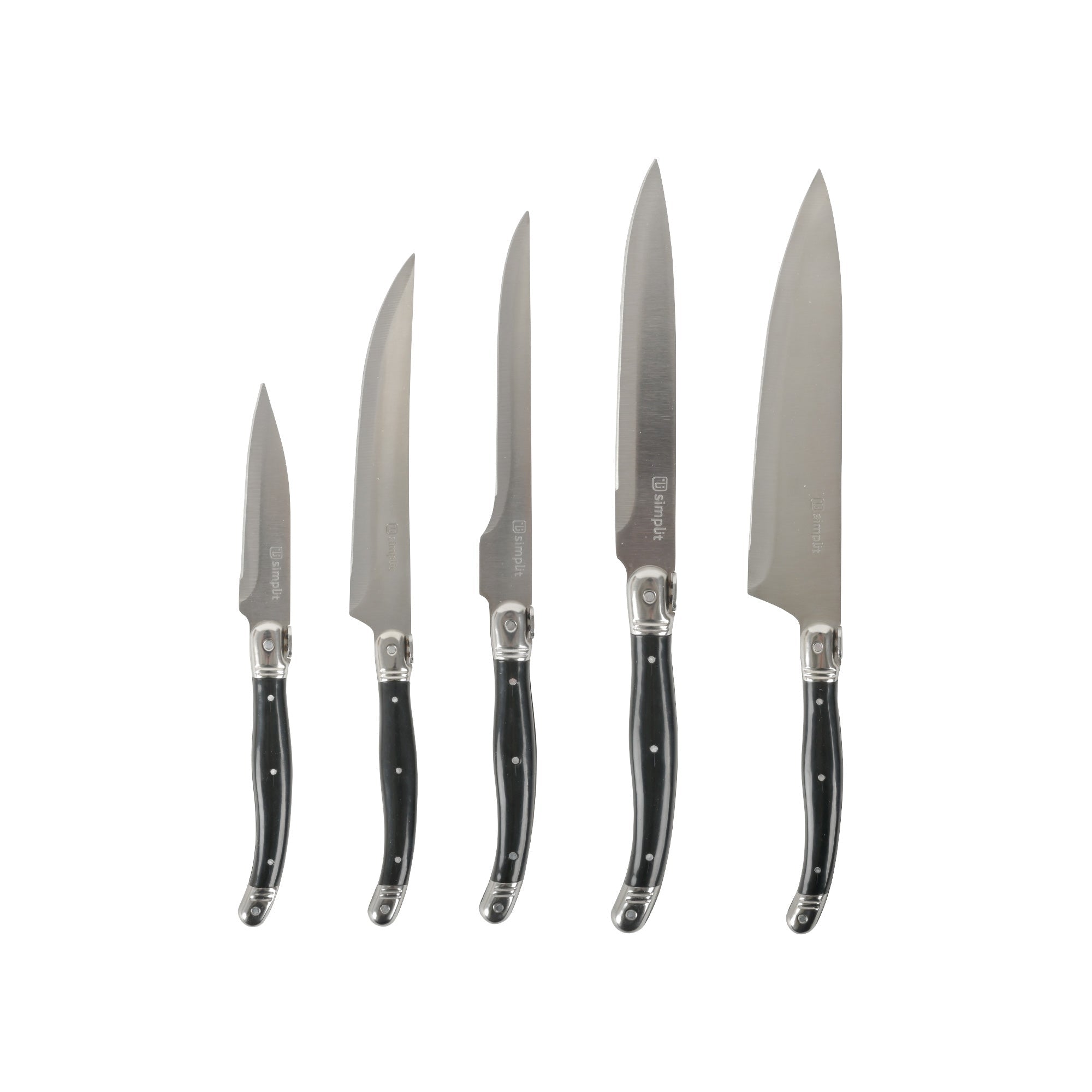 Set Cuchillos 5 pcs Paris Acero Inoxidable Simplit – Kitchen Center