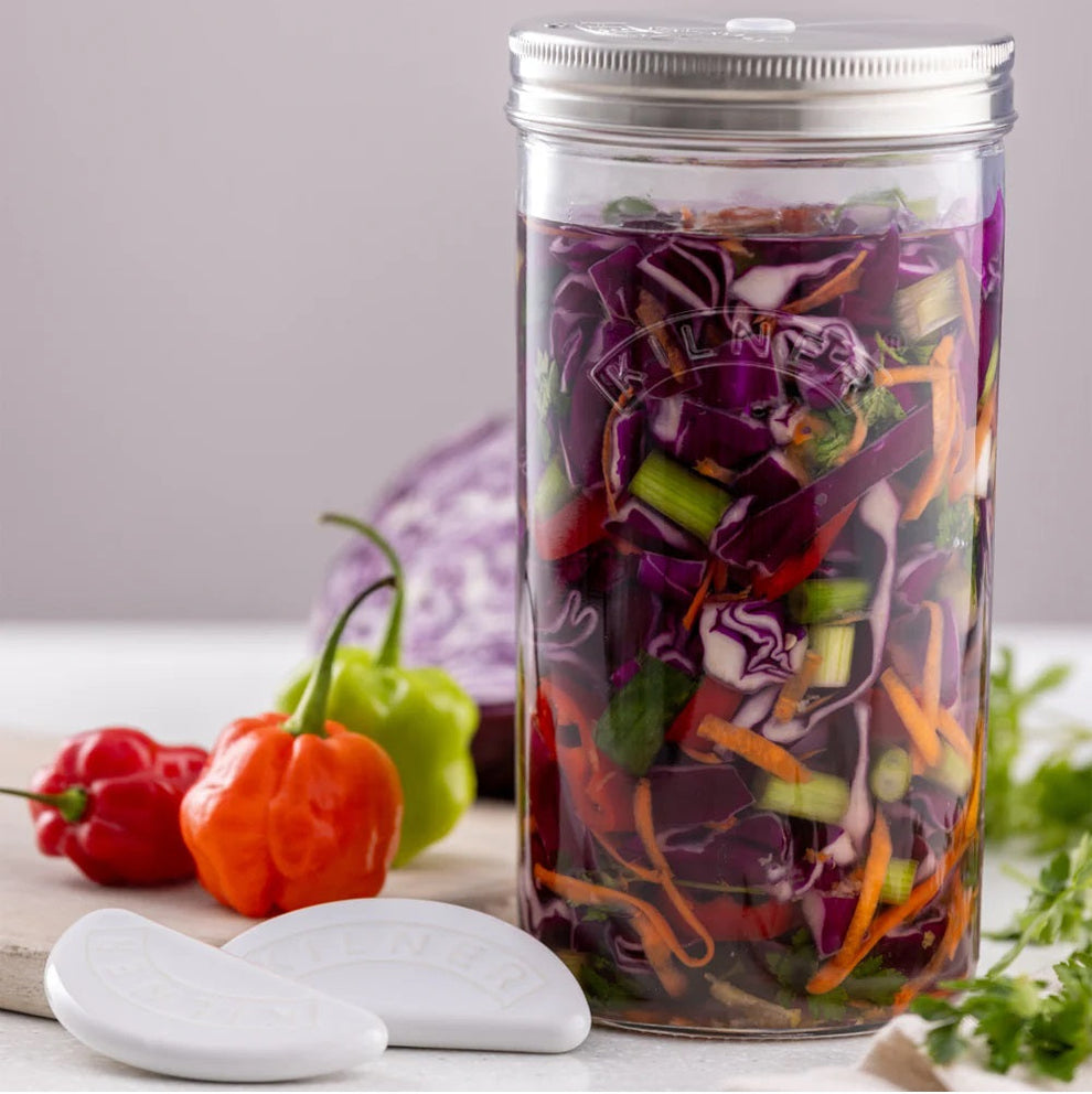 Set Fermentación 1 Lt Kilner – Kitchen Center