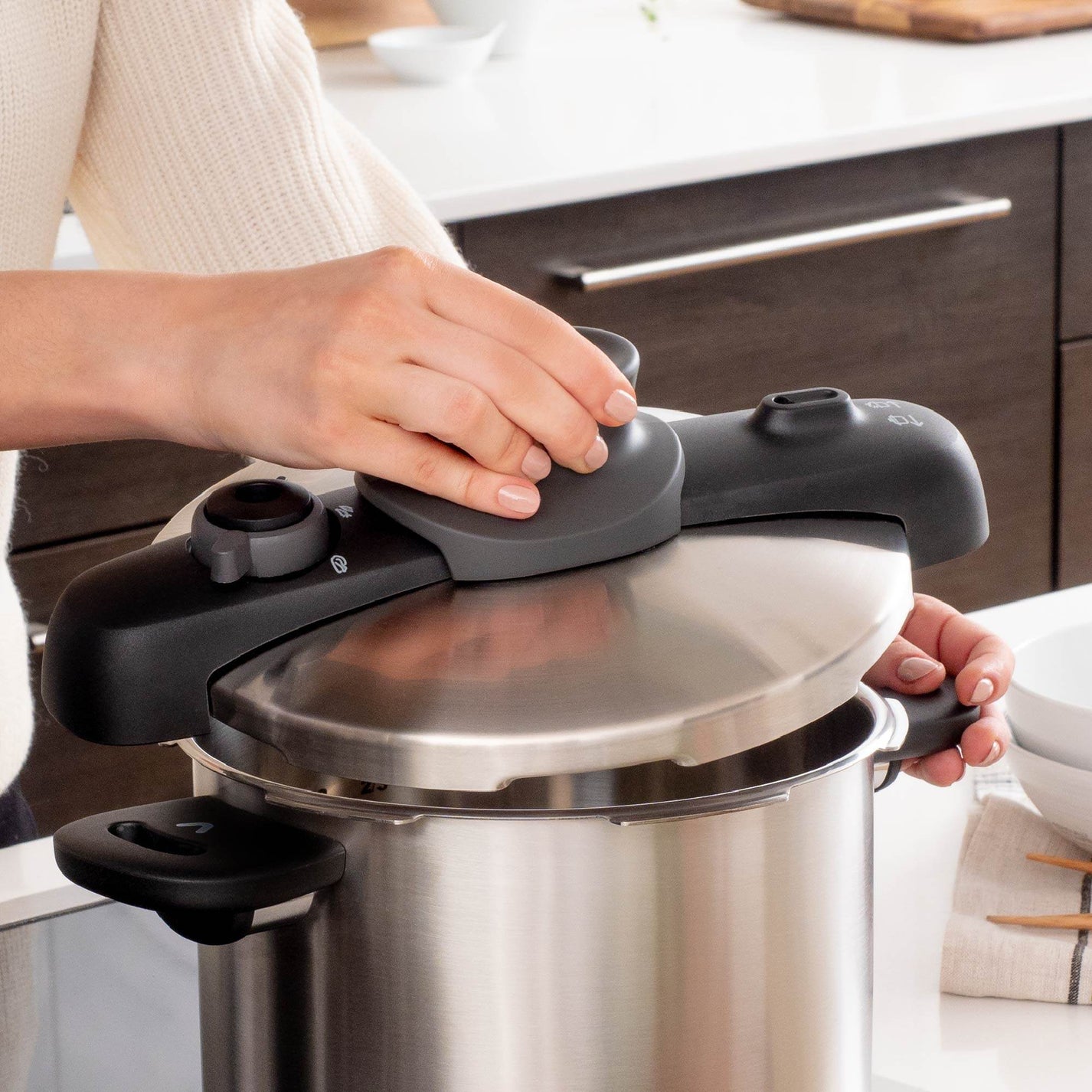 Olla a Presión Secure Compact 6 Lts Tefal – Kitchen Center