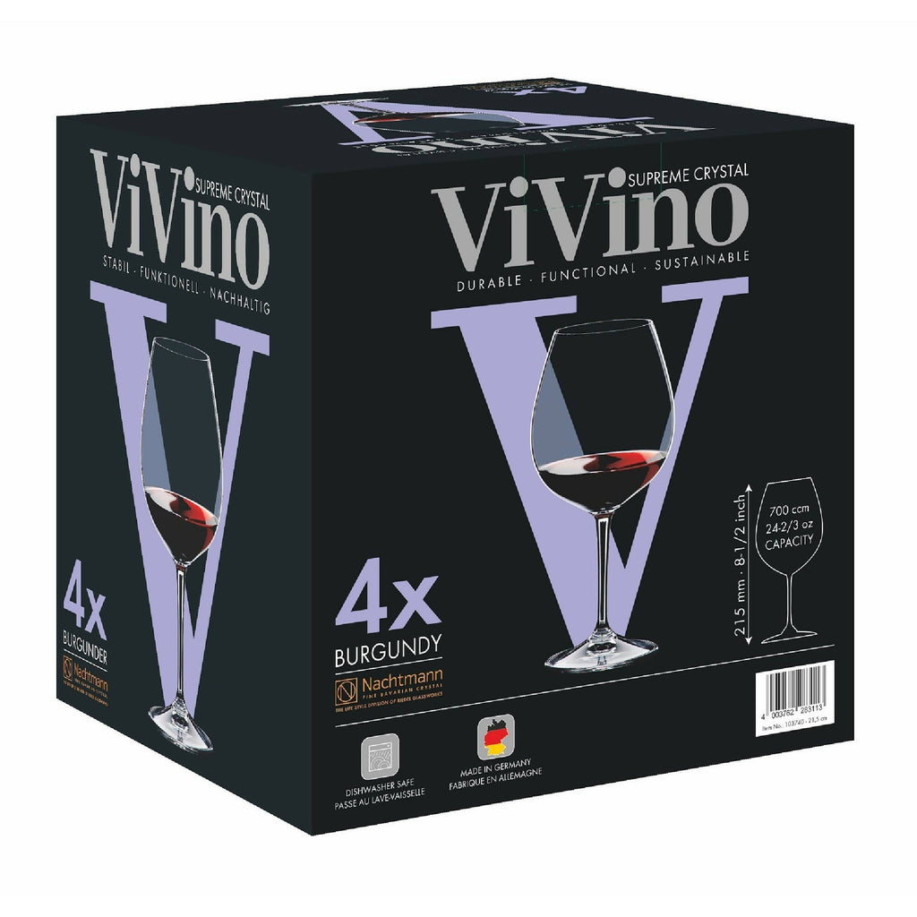 Set 4 Copas ViVino Burgundy – Kitchen Center