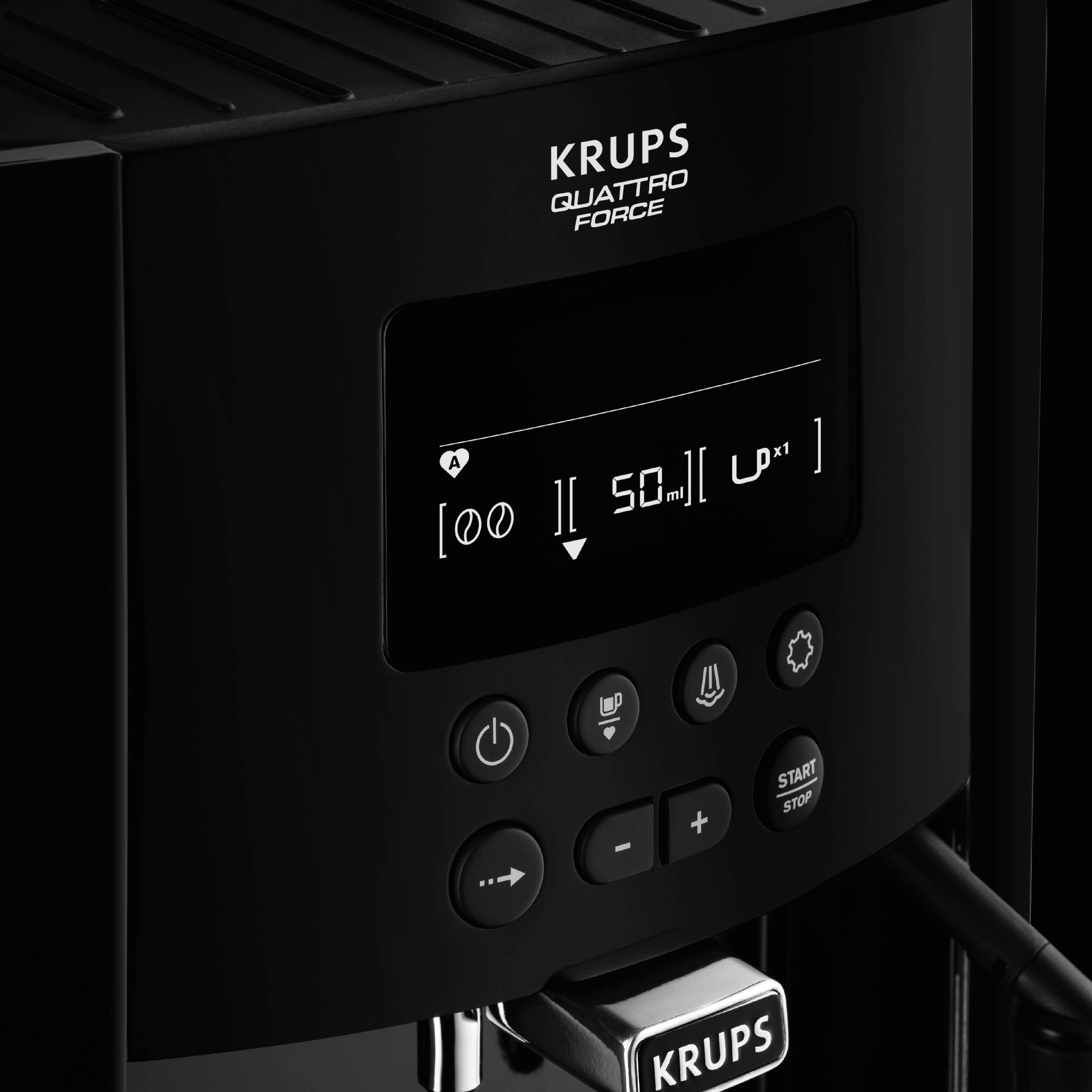 Cafetera Espresso Full Auto Display Krups | Kitchen Center