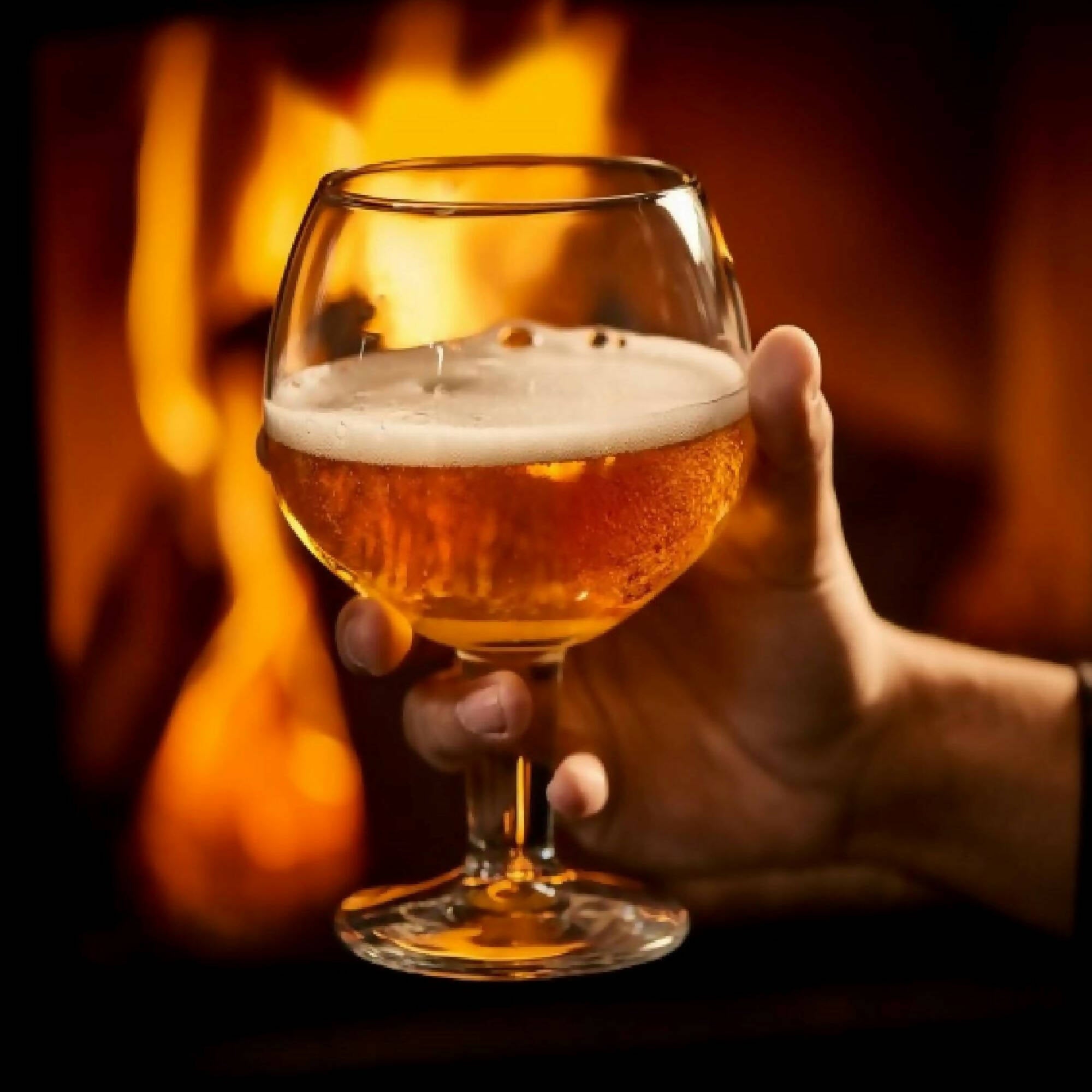 Set 4 Vasos de Vidrio Artisan Belgian Beer – Kitchen Center