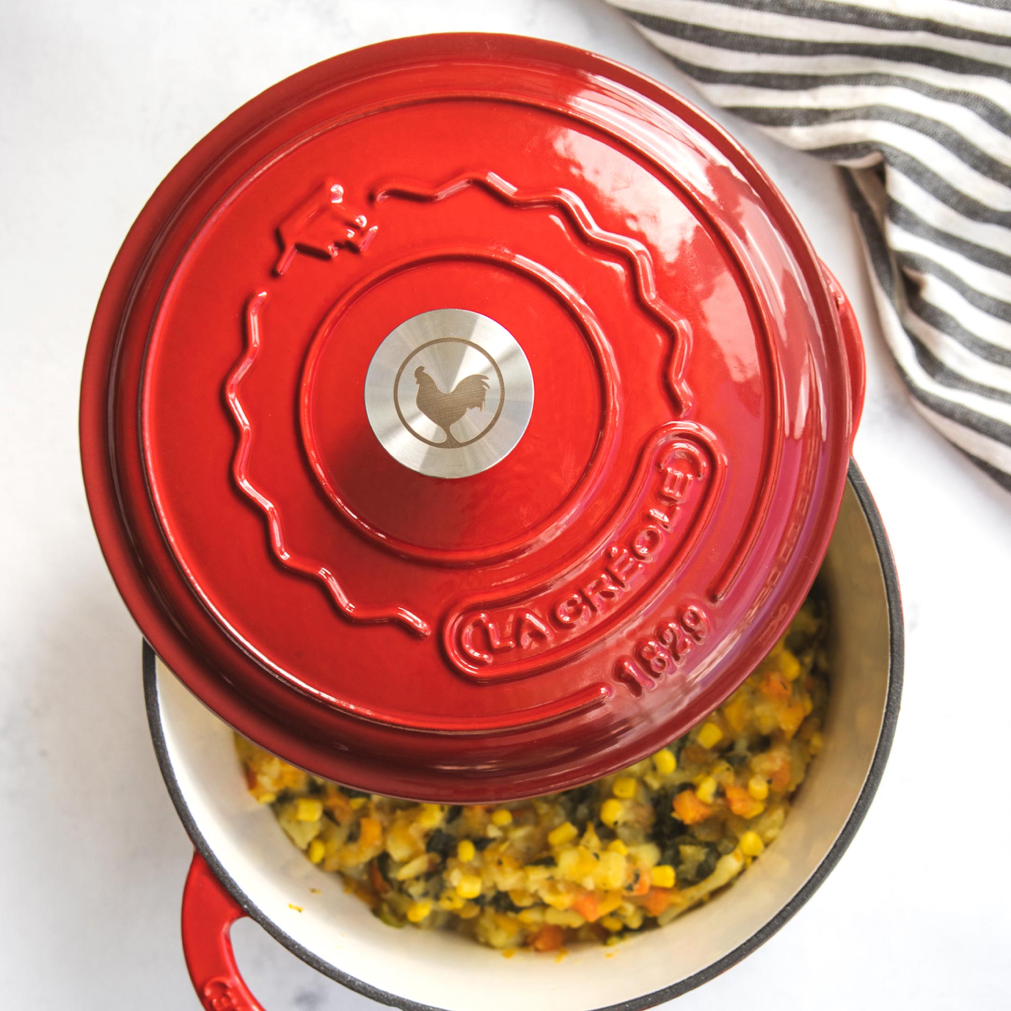 Olla Redonda 22 Cm Rouge Rubis 3 Lts – Kitchen Center