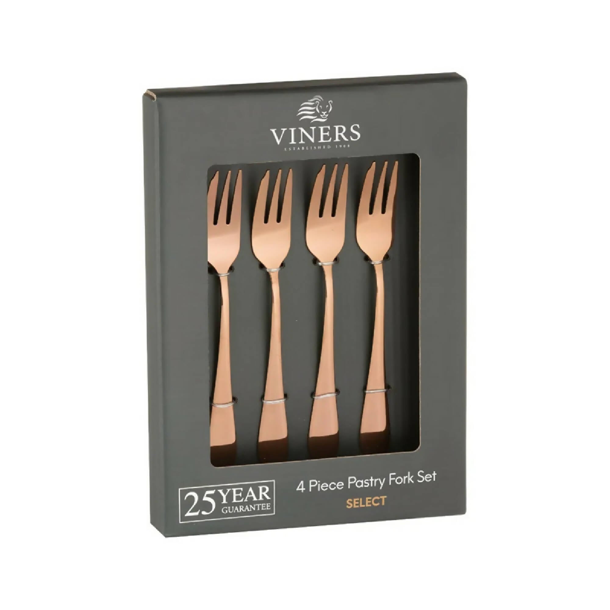 Set 4 Tenedores Select Copper Viners – Kitchen Center