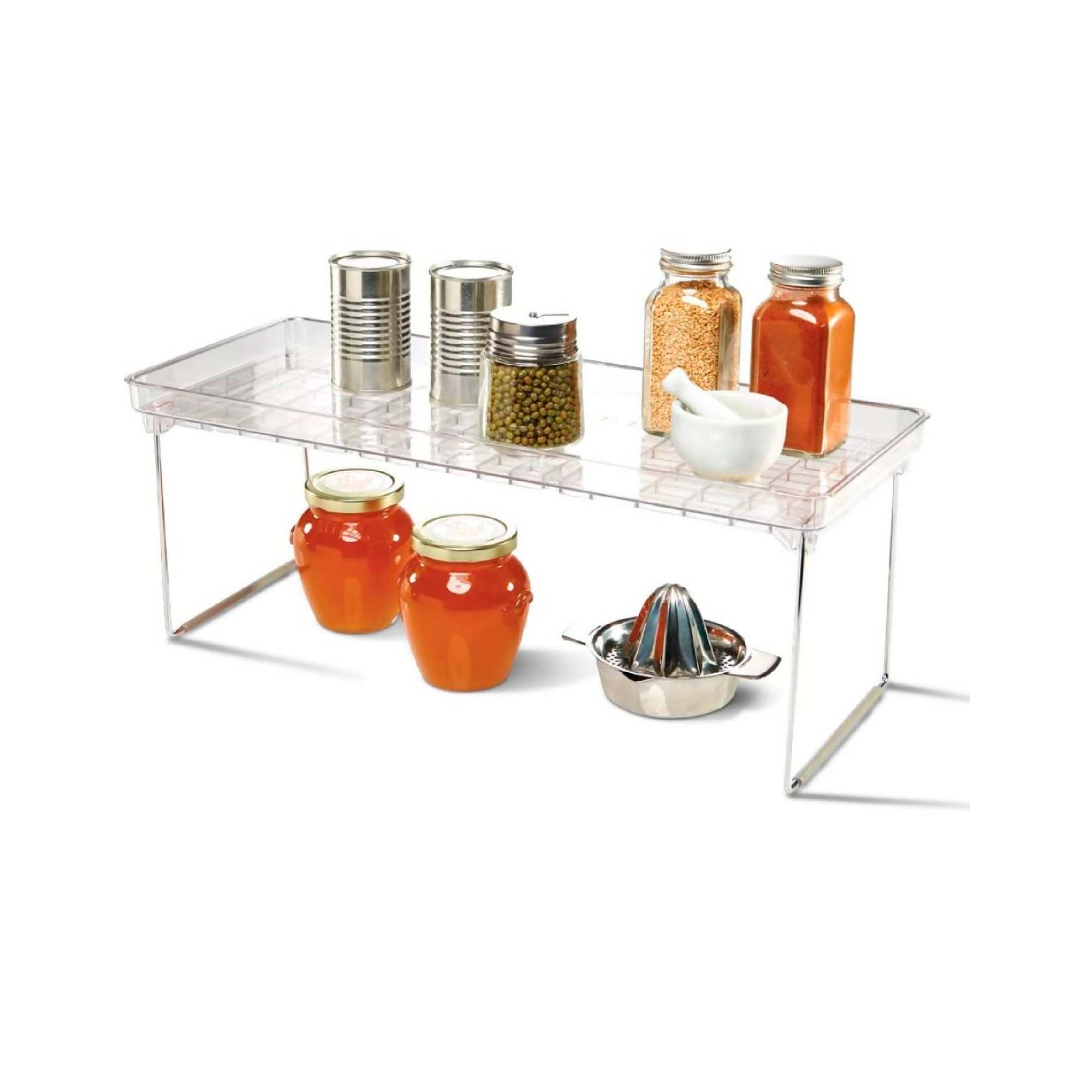 Repisa Apilable Grande Transparente – Kitchen Center