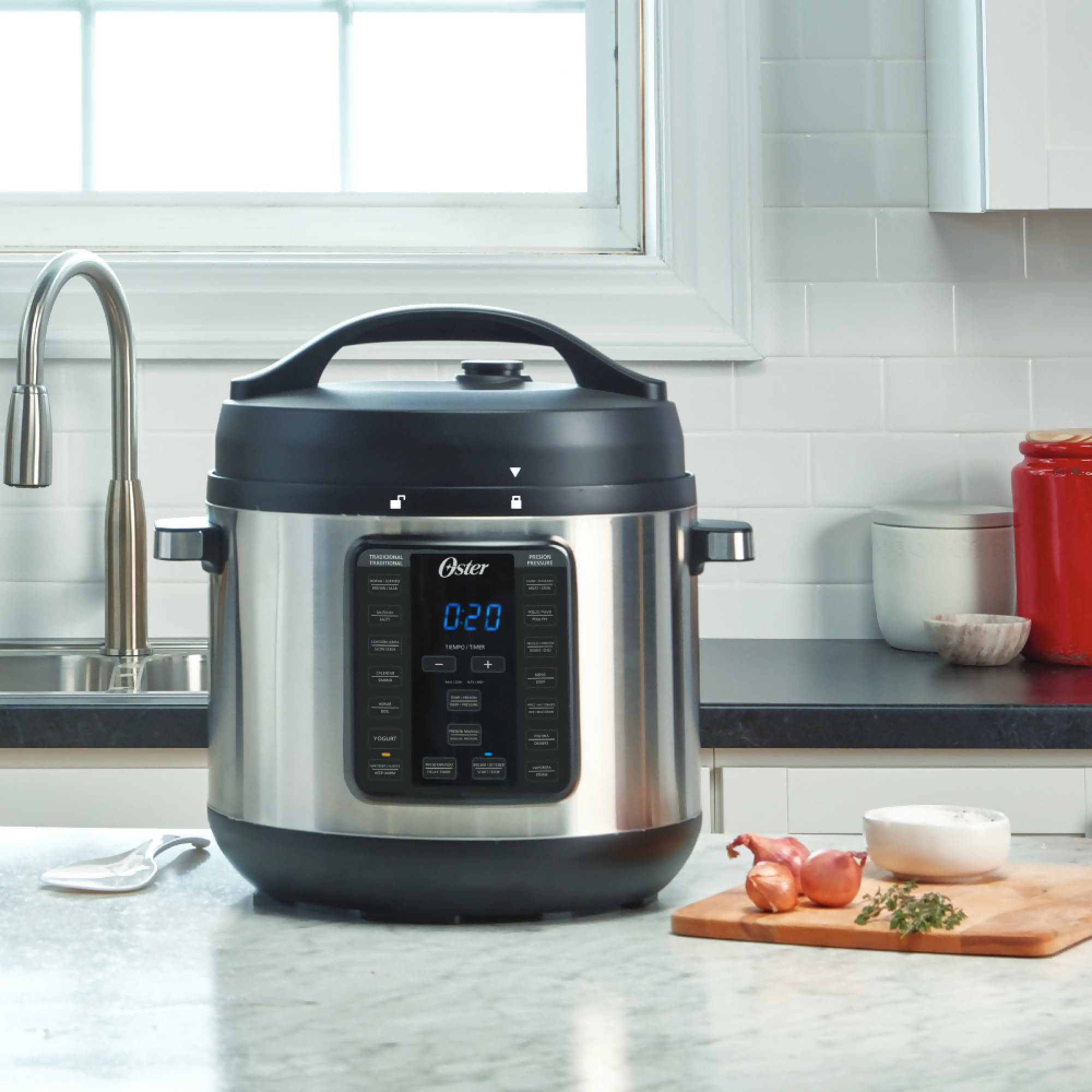 Multi Olla Rapida XL 14 Funciones 7.5 Lts CKSTPCEC8801 Oster – Kitchen Center