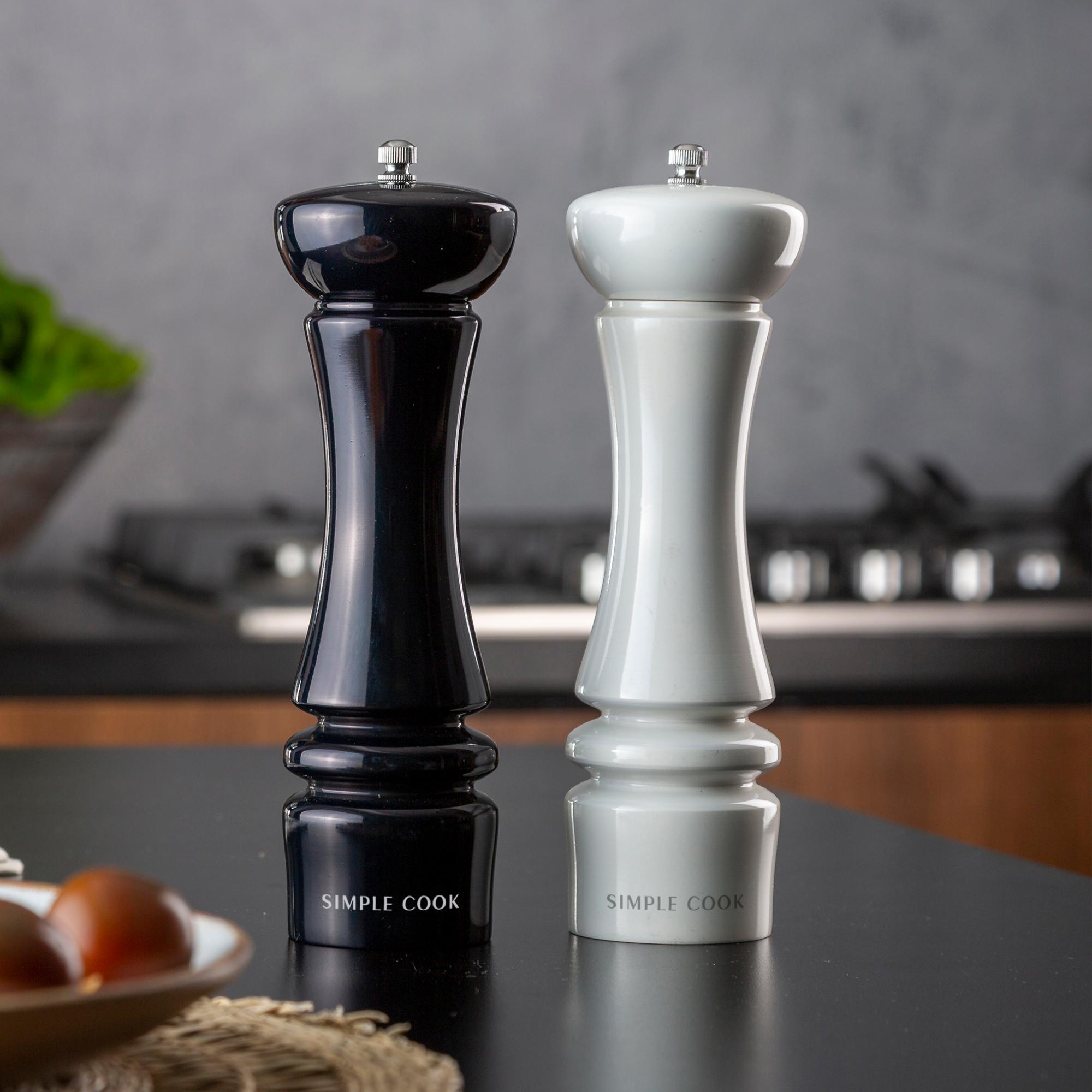 Salero y Pimentero de madera Simple Cook | Kitchen Center